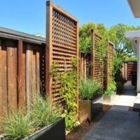 Lattice & Screening - Rustic Timber