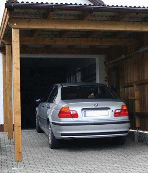 Carports - Rustic Timber