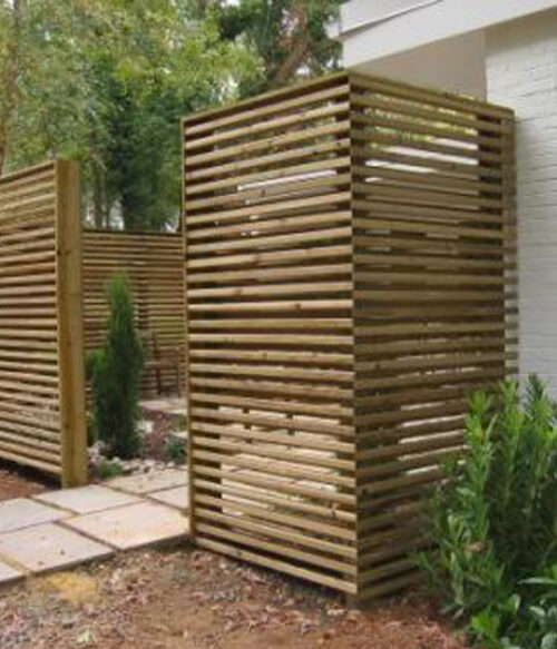 Lattice & Screening - Rustic Timber
