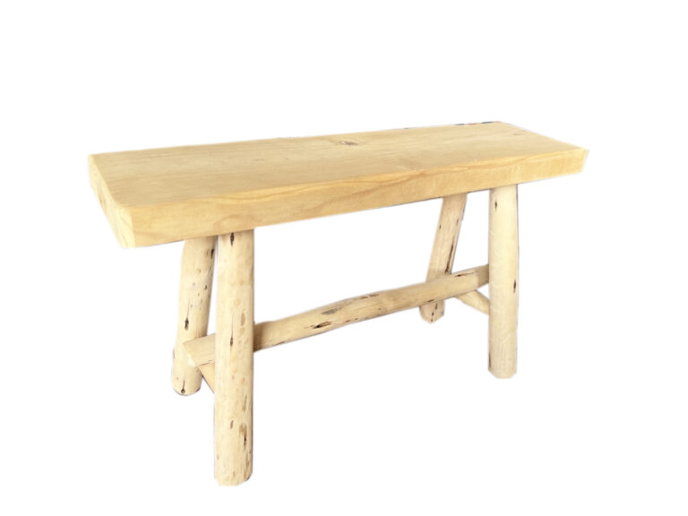 Milk Benches - Rustic Timber